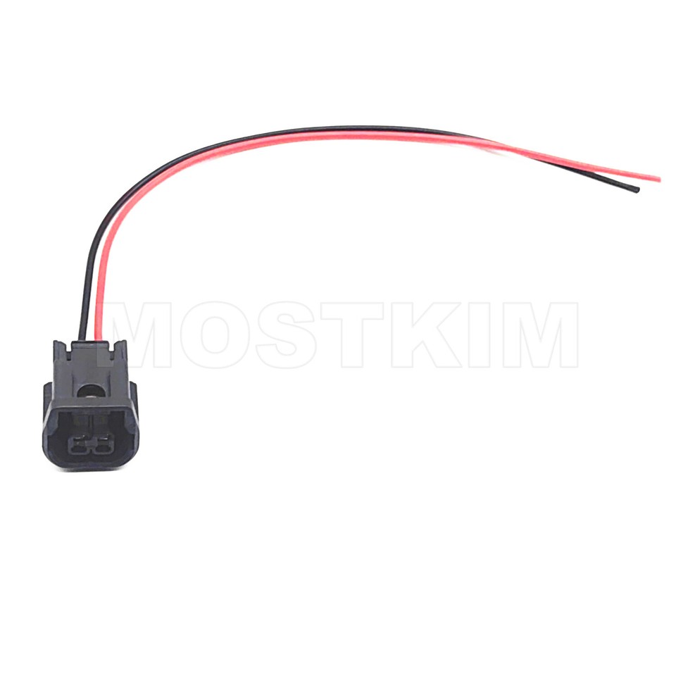 2-Pin LED Fog Lamp Fog Light Connector Pigtail Fit For Honda Accord ...