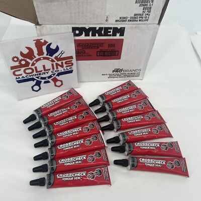 Box/14, DYKEM Cross Check 83316 RED Tamper Proof Torque Mark Seal | eBay