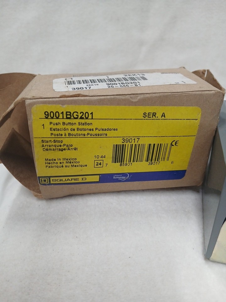 9001BG201 PUSH BUTTON STATION START-STOP SQUARE D BRAND | eBay