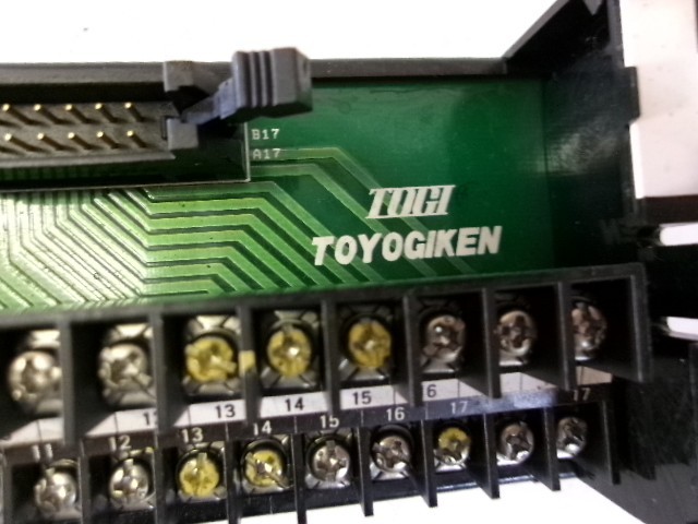 TOGI PCFK-5H34-012 TERMINAL BLOCK USED FREE SHIPPING ...