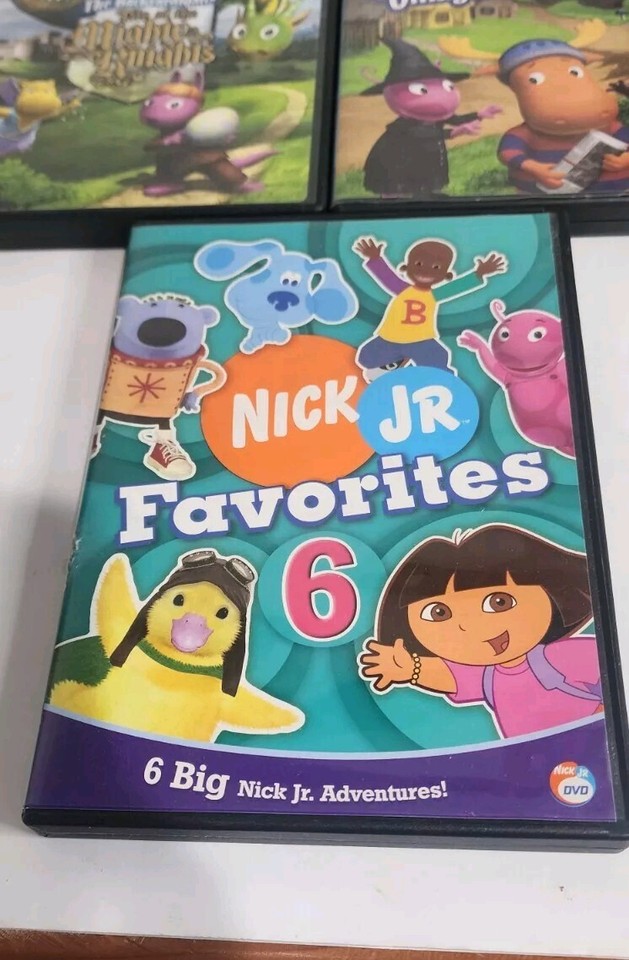 The Backyardigans Nickelodeon Assorted DVD 3 Backyardigans Adventures ...