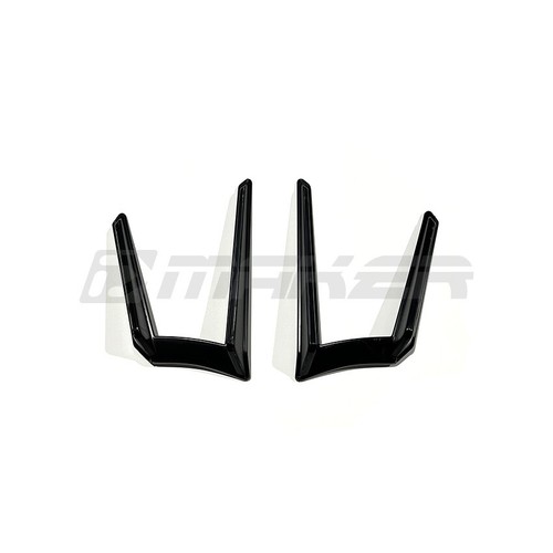 DMAKER D-Spec Front Canards V1 For 22+ Subaru WRX VB - World Rally Blue ...