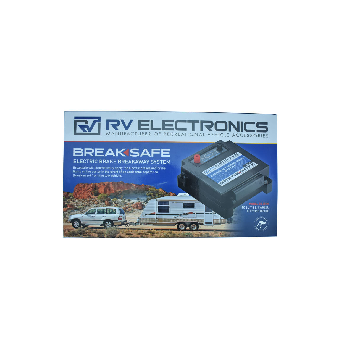 Breaksafe Breakaway System 6000 Braking System Caravan RV Motorhome ...