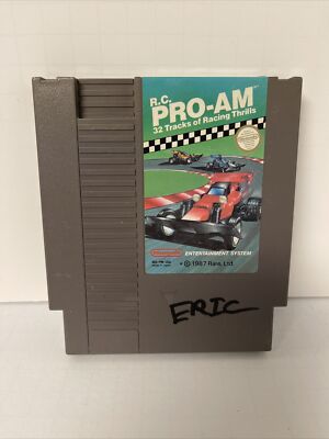 RC Pro-Am - Nintendo NES 1988 Game Authentic Cleaned Tested | eBay