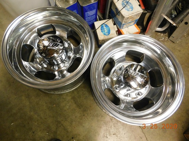 VINTAGE RARE 8-LUG 15" INDY SLOT MAG WHEELS FORD DODGE GMC CHEVY TRUCK ...