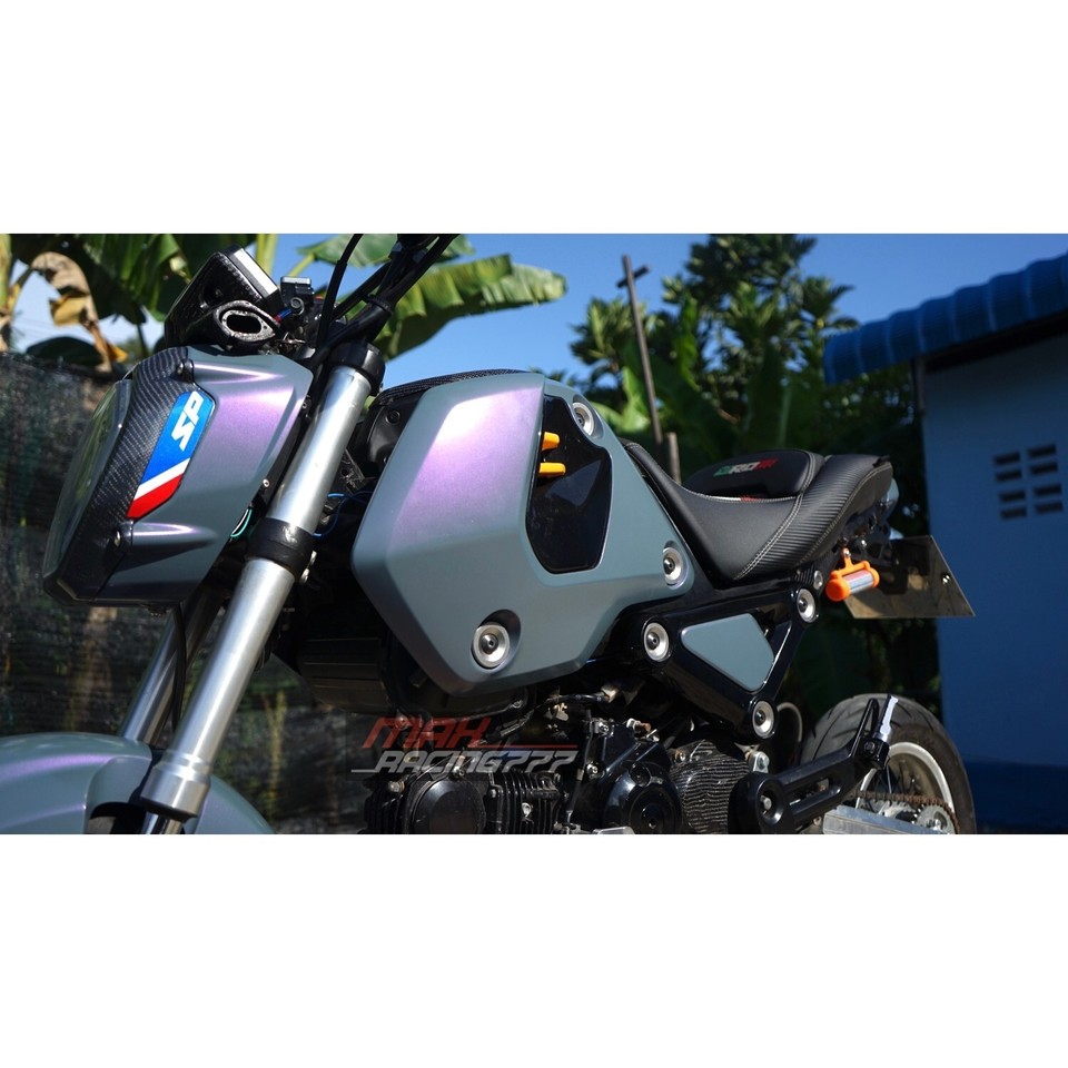 GREY HONDA NEW MSX GROM 125 2021 - 2024 7PC BODY PANELS FRAME BODY TRIM ...