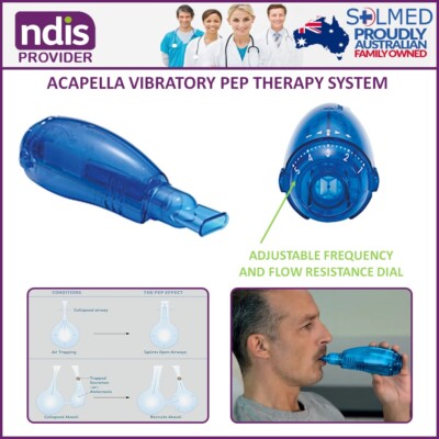 ACAPELLA® CHOICE Vibratory PEP Therapy System Lung Secretion Clearing ...