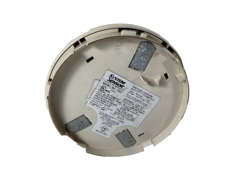 System Sensor 2151 Fire Alarm Smoke Detector Head | eBay