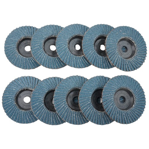 Easy to Use 10pcs Flap Discs for Angle Grinder Sanding Wood Abrasive ...
