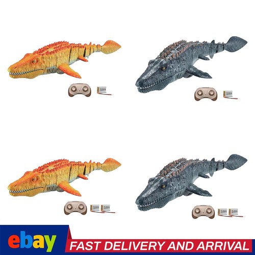 Remote Control Boats RC Mosasaurus 2.4GHz Marine Life Racing Ship for ...