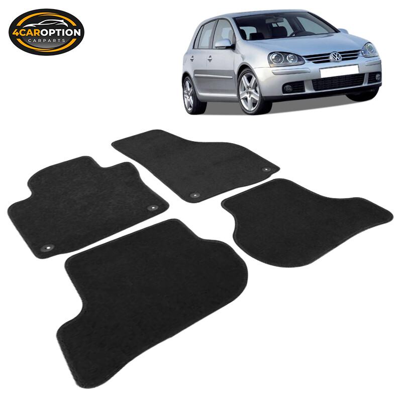 Fits 06-09 Volkswagen Golf Rabbit GTI Floor Mats Carpet Front & Rear ...