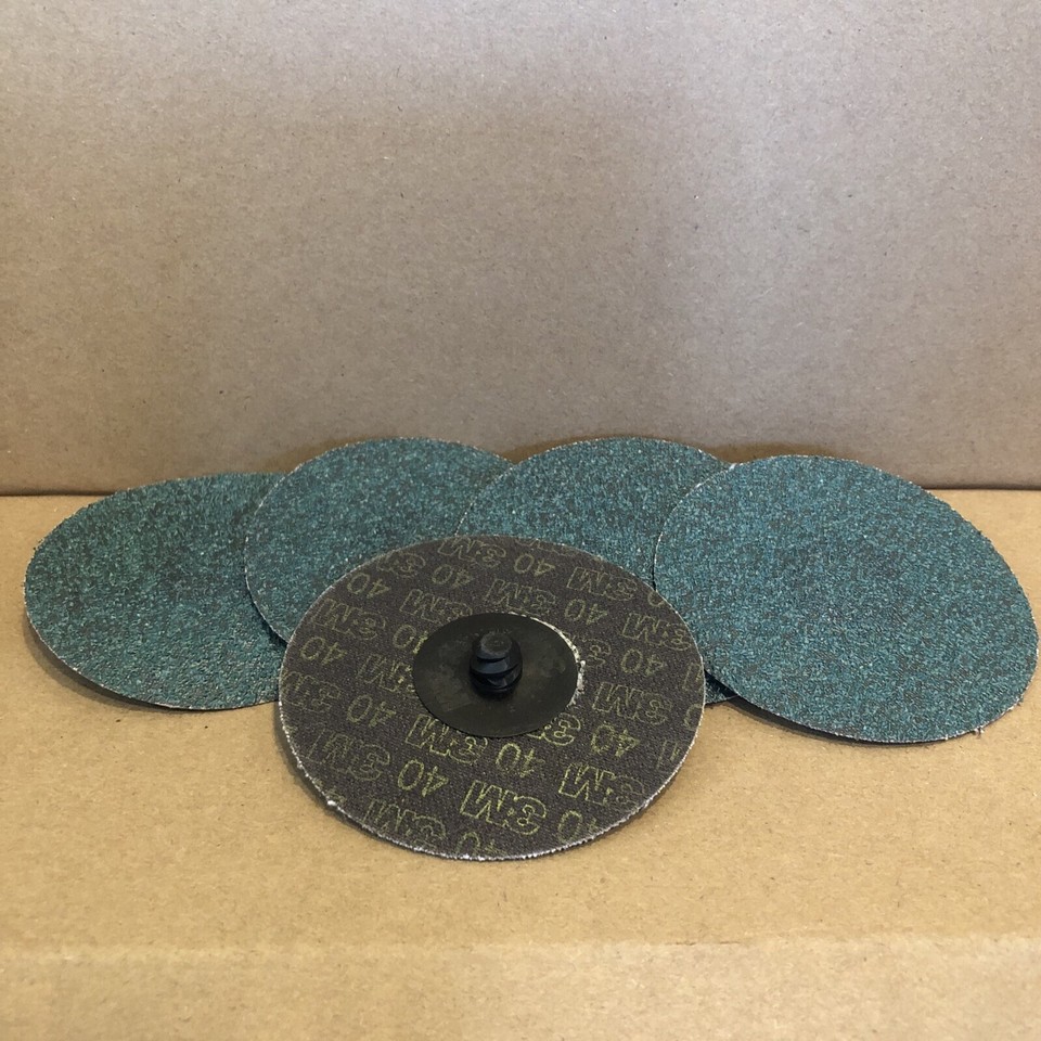 5~ 3M Green Corps Roloc Grinding Discs 3" 40 Grit 3M 36534 replacement ...
