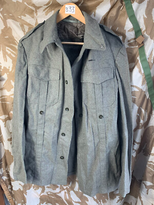 West German Field Jacket Green Wool Shirt Military Uniform Germany ...