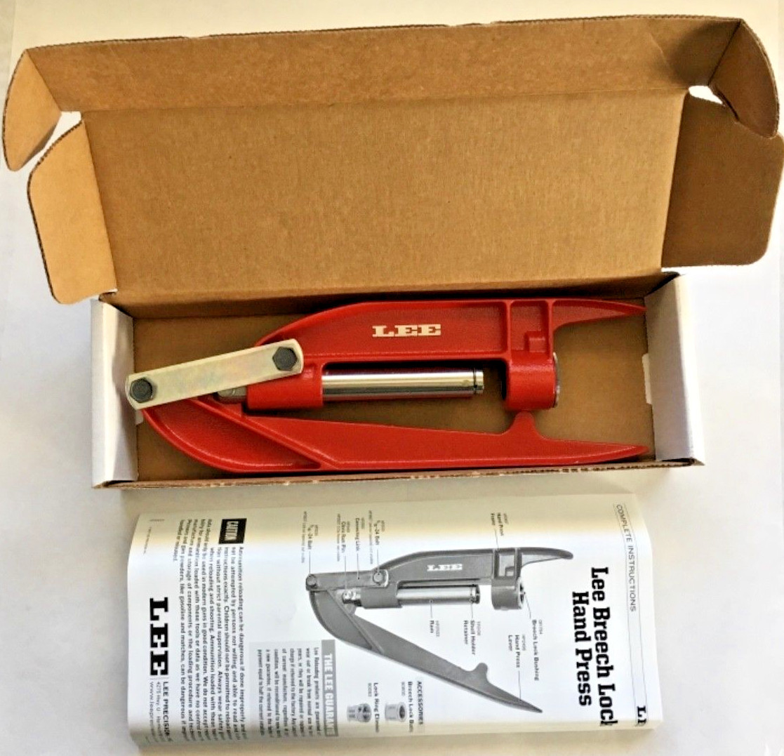 LEE 90685 BREECH LOCK HAND PRESS (SHIPS INSURED ) 797961066205 | eBay