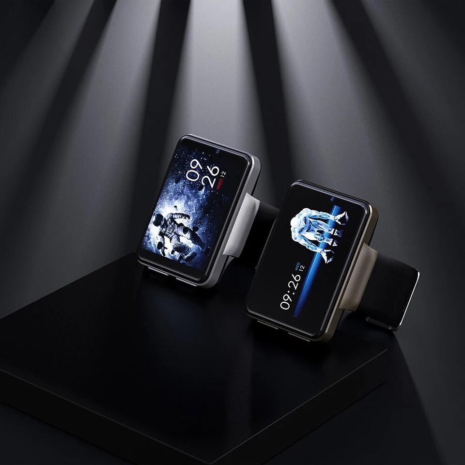 DM101 Big Screen Android 4G Smart Watch for Men Women Dual Camera GPS ...