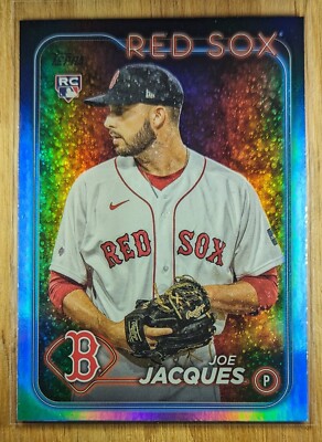 Joe Jacques 2024 Topps Series 1 Rookie Card RC #187 Boston Red Sox ...