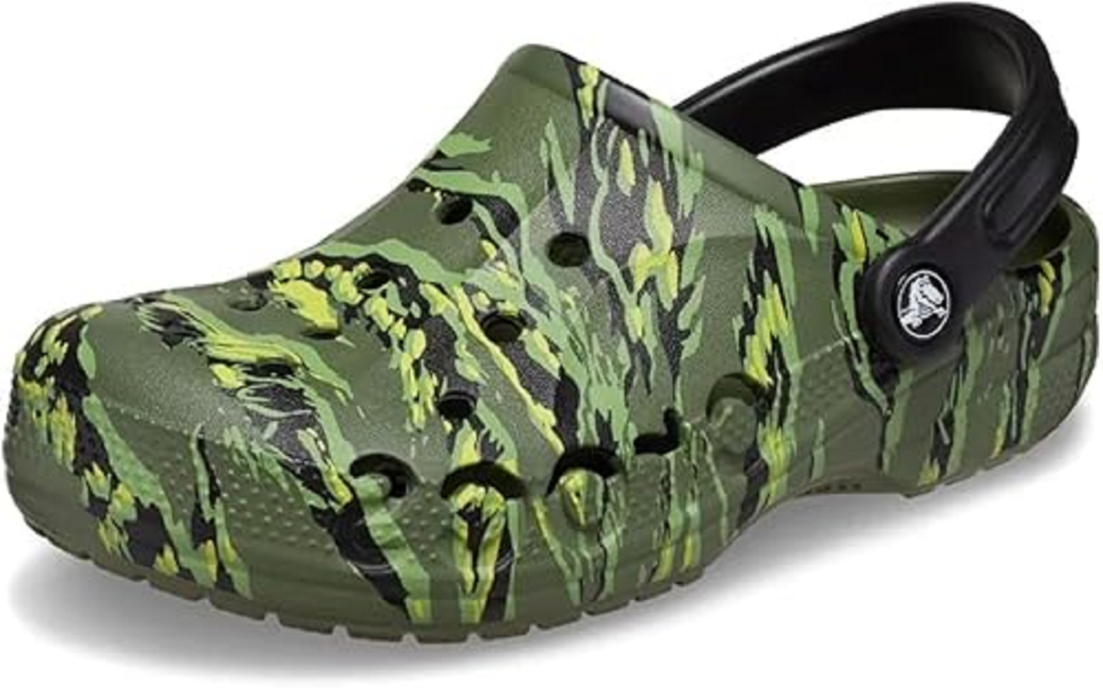 Crocs 206230-9CX Unisex-Adult Baya Graphic Clog, Tiger Camo, 11 Women/9 ...