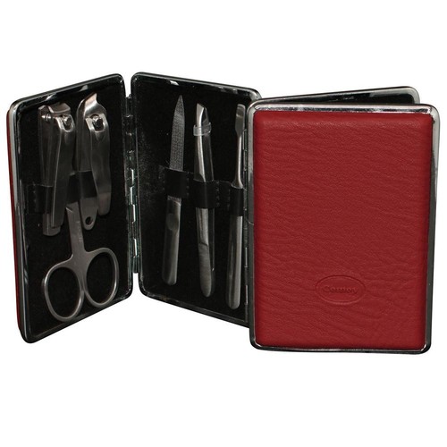 Comoy Fold Manicure Set, 6 Pieces (Red) - Large | eBay