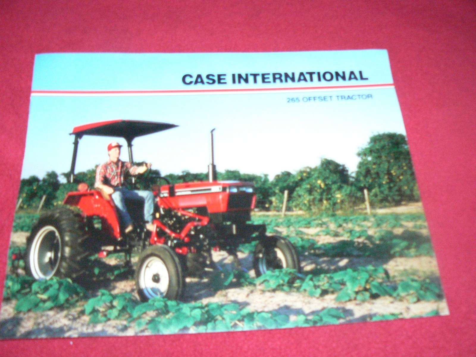 Case International 265 Offset Tractor Dealer's Brochure AD-60348D | eBay