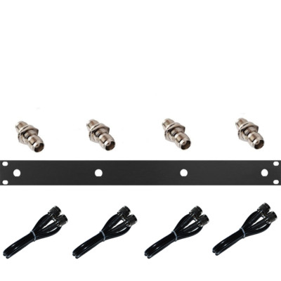 Front Mount Antenna Rack Kit TNC to TNC compatible w/ GTD, EV, Telex ...