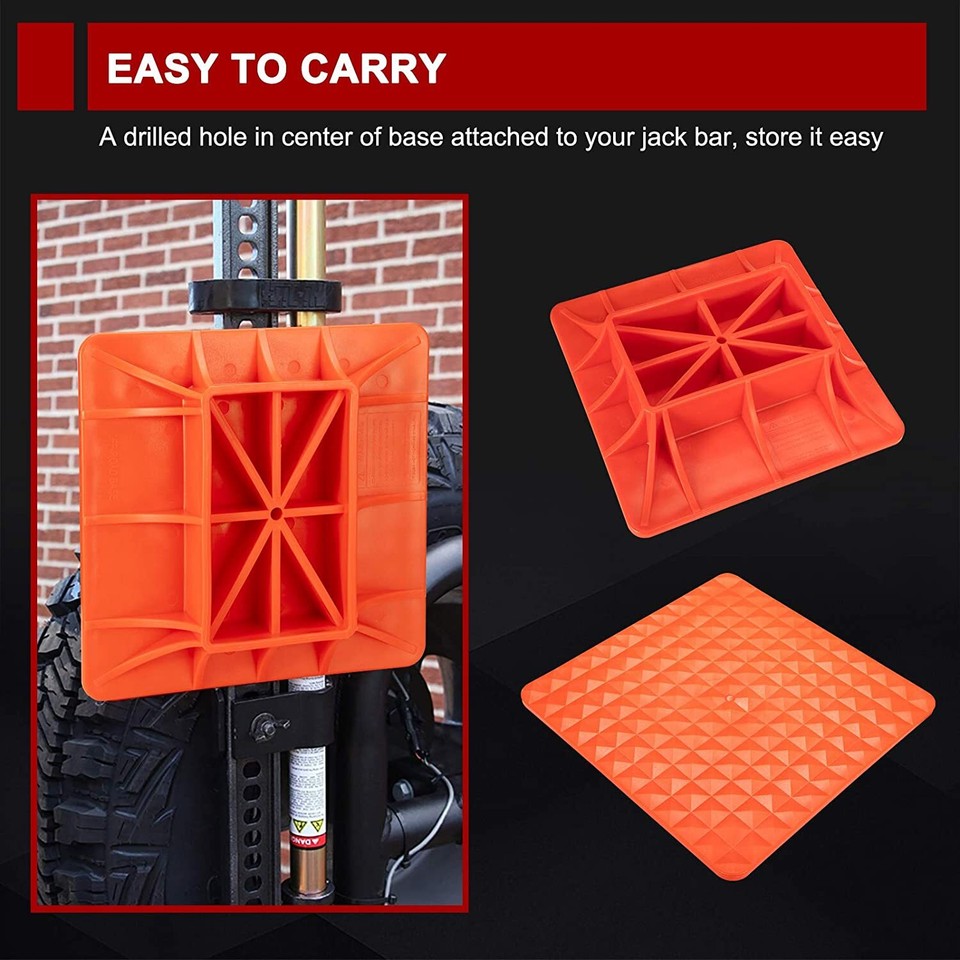 Off-Road Base Compatible with Hi Lift Jack,Farm Jack Board Mate Support ...