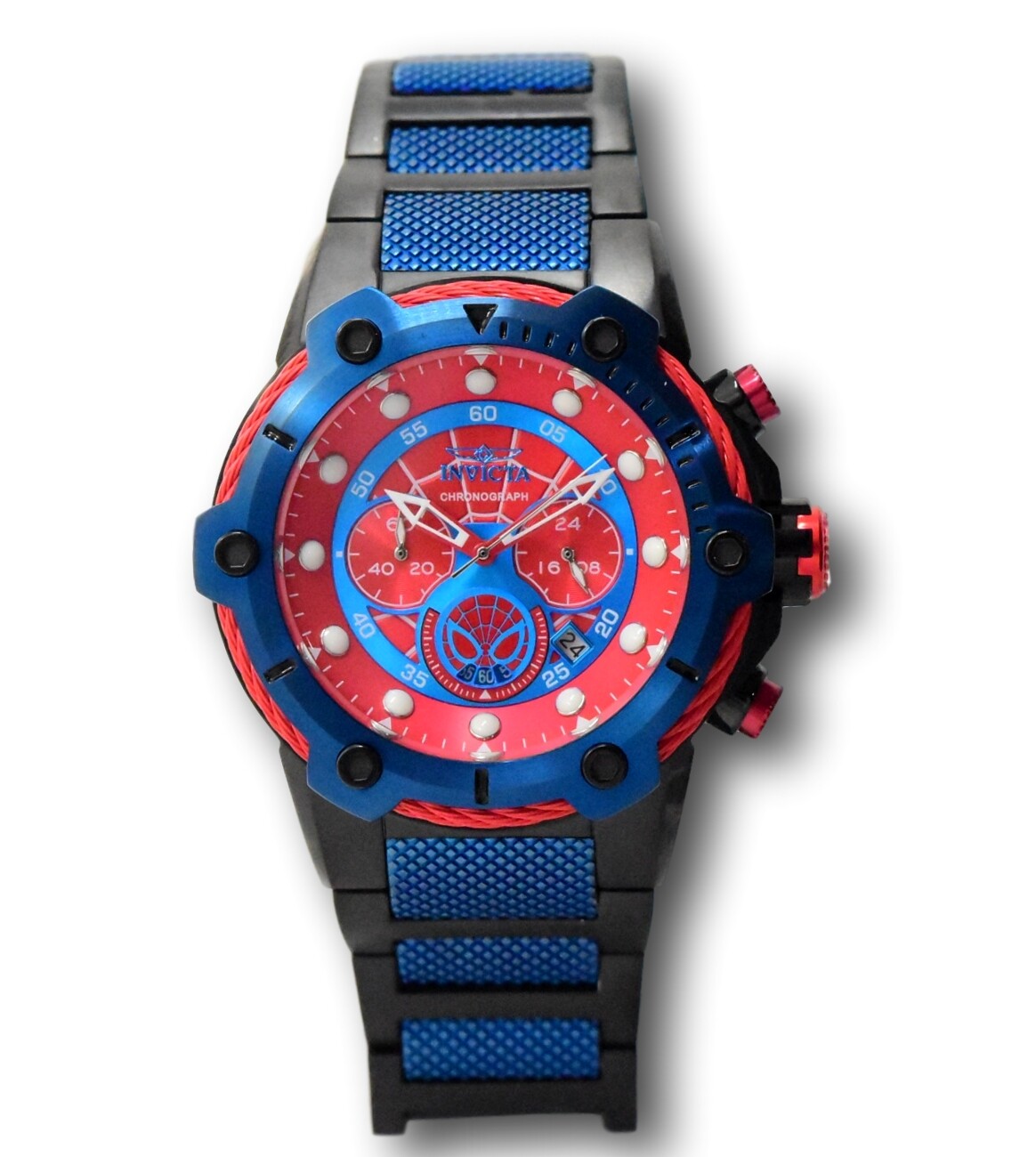 Invicta Marvel Spiderman Men's 52mm Limited Edition Chronograph Watch ...