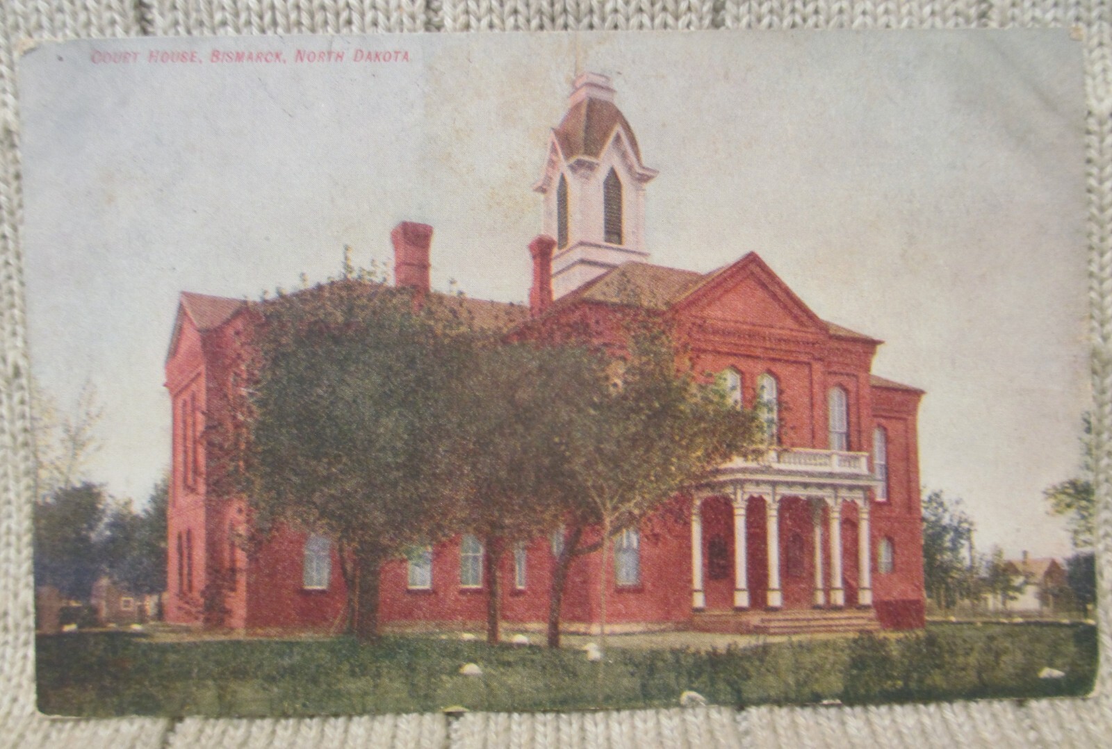 Estate Sale ~ Vintage Postcard - Court House, Bismarck, North Dakota ...