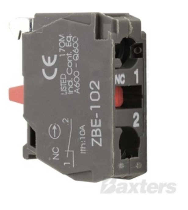 Switch Contact N/C Red Suits XB5AS542 | eBay Australia