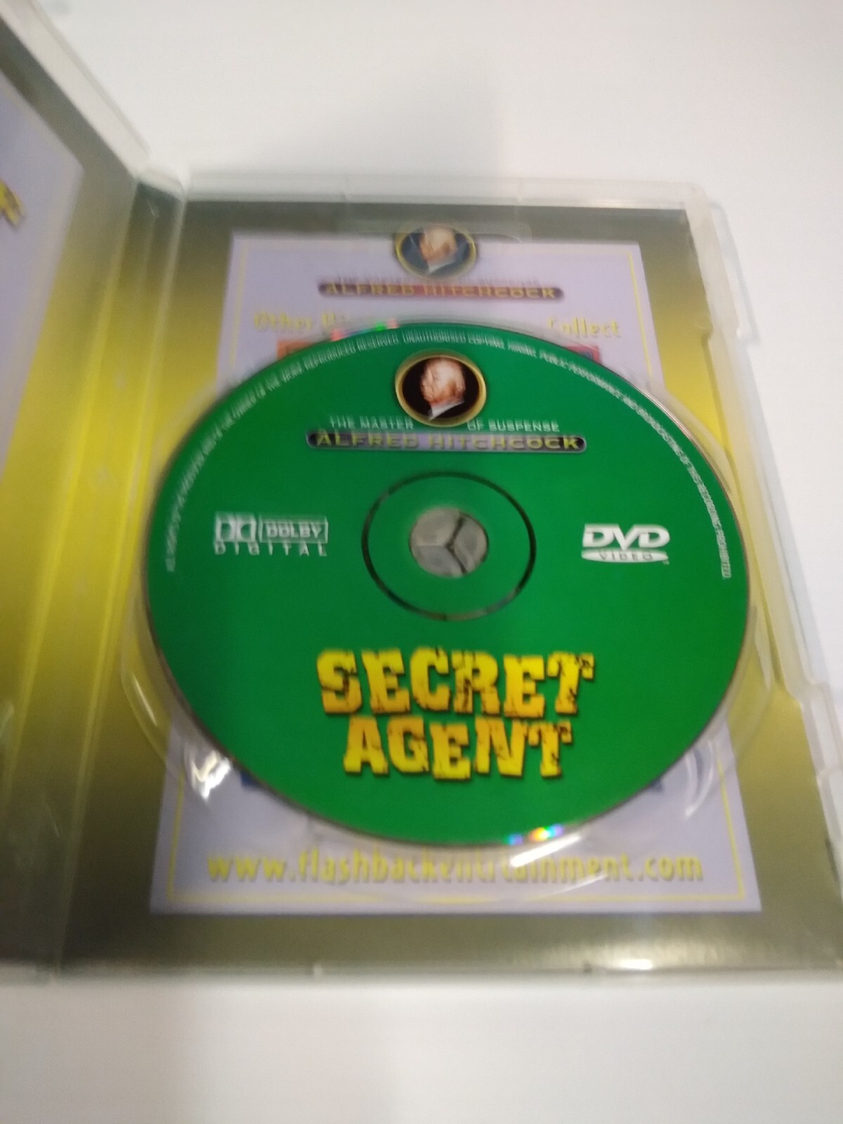 Alfred Hitchcock Secret Agent (DVD, 1936) Pre-owned 18111998130 | eBay
