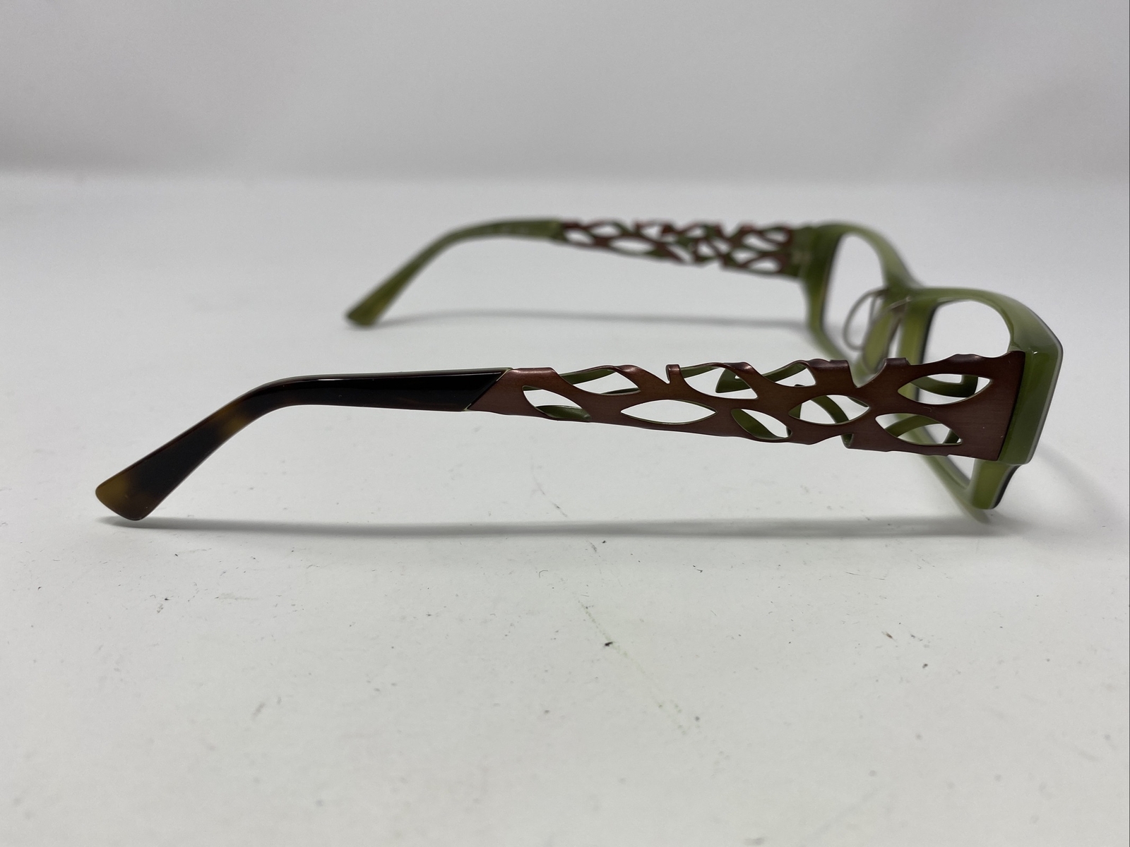 Prodesign Denmark 5616 C.9624 51-16-135 Brown/Olive Eyeglasses Frame ...