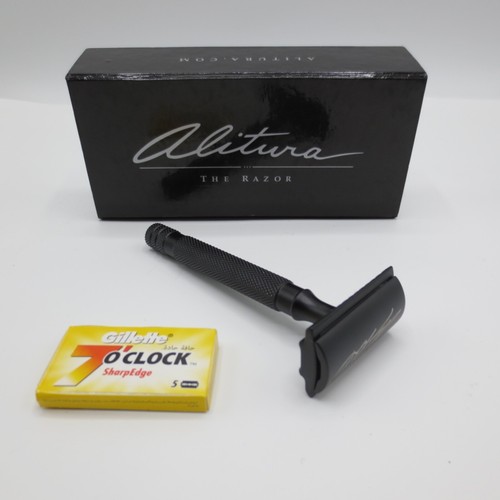 Alitura The Double Edged Razor Black Obsidian | eBay