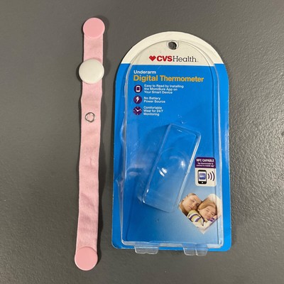 CVS Health Underarm Digital Thermometer No Battery Power Source ...