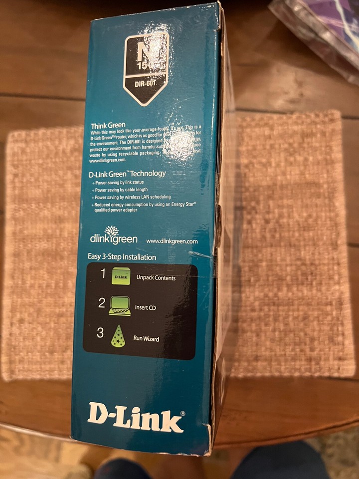 D-Link N150 Home 150 Mbps 4-Port 10/100 Wireless N Router (DIR-601 ...