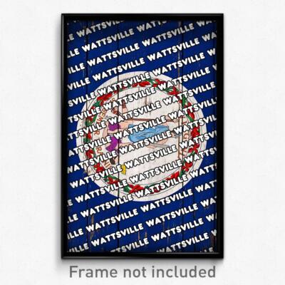 Wattsville Virginia Poster (VA City Souvenir 11x17 Town Print) | eBay