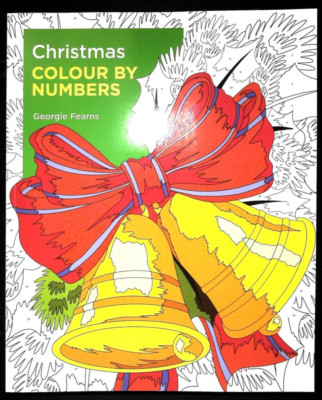 Christmas Colour by Numbers Advanced Colouring Book, New | eBay UK