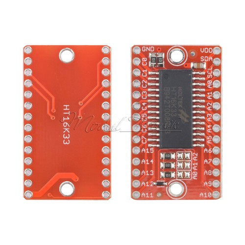 HT16K33 LED Controller Dot Matrix Driver Control Board Module Precise 4 ...