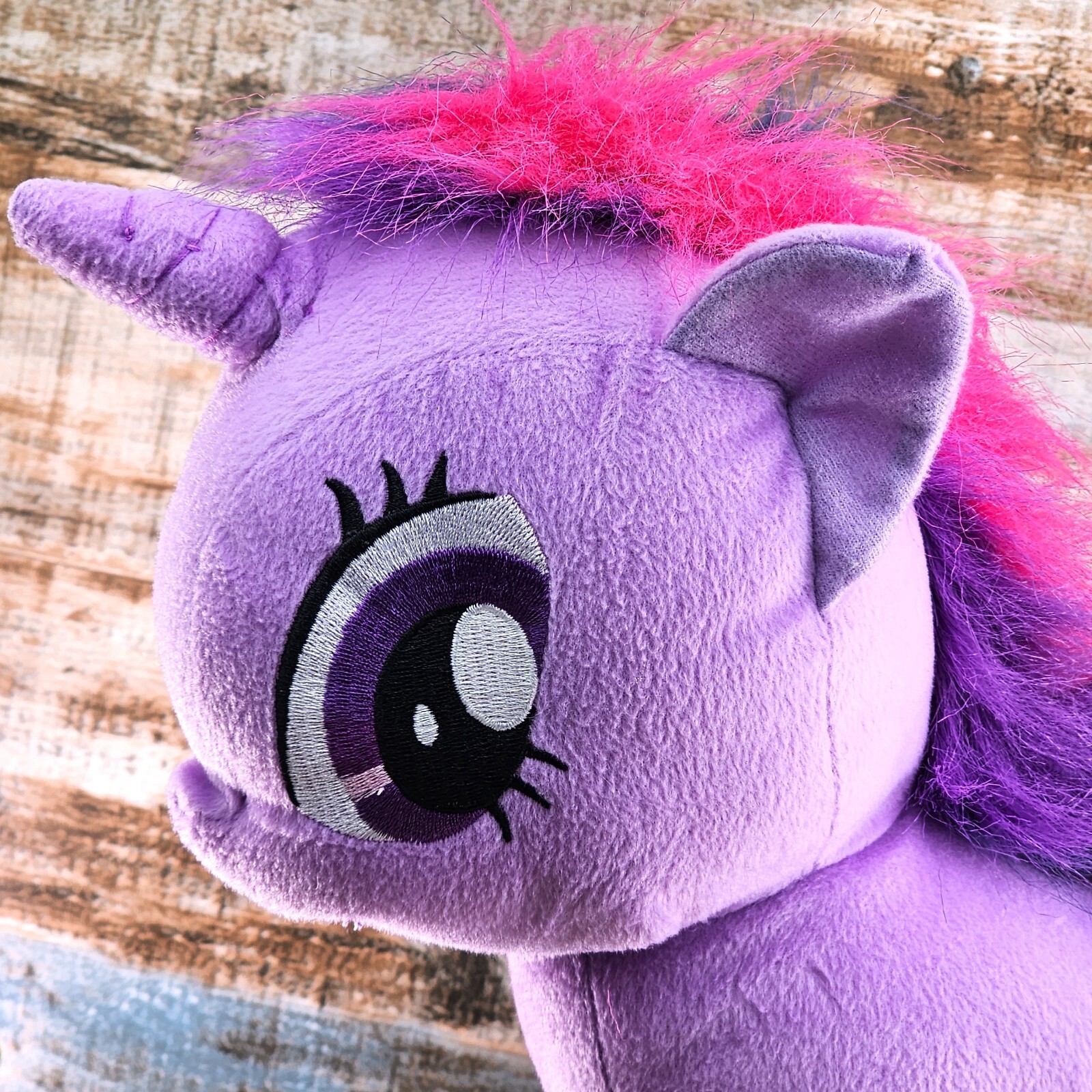My Little Pony Stuffed Animal Plush Toy Twilight Sparkle Purple Unicorn ...