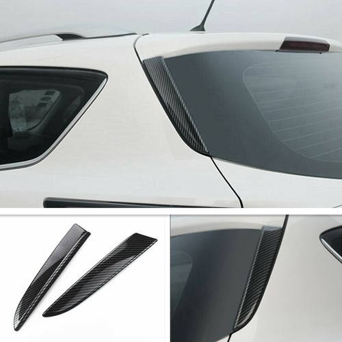For Ford Escape Kuga 2013-2019 Carbon Fiber Rear Window Side Spoiler ...