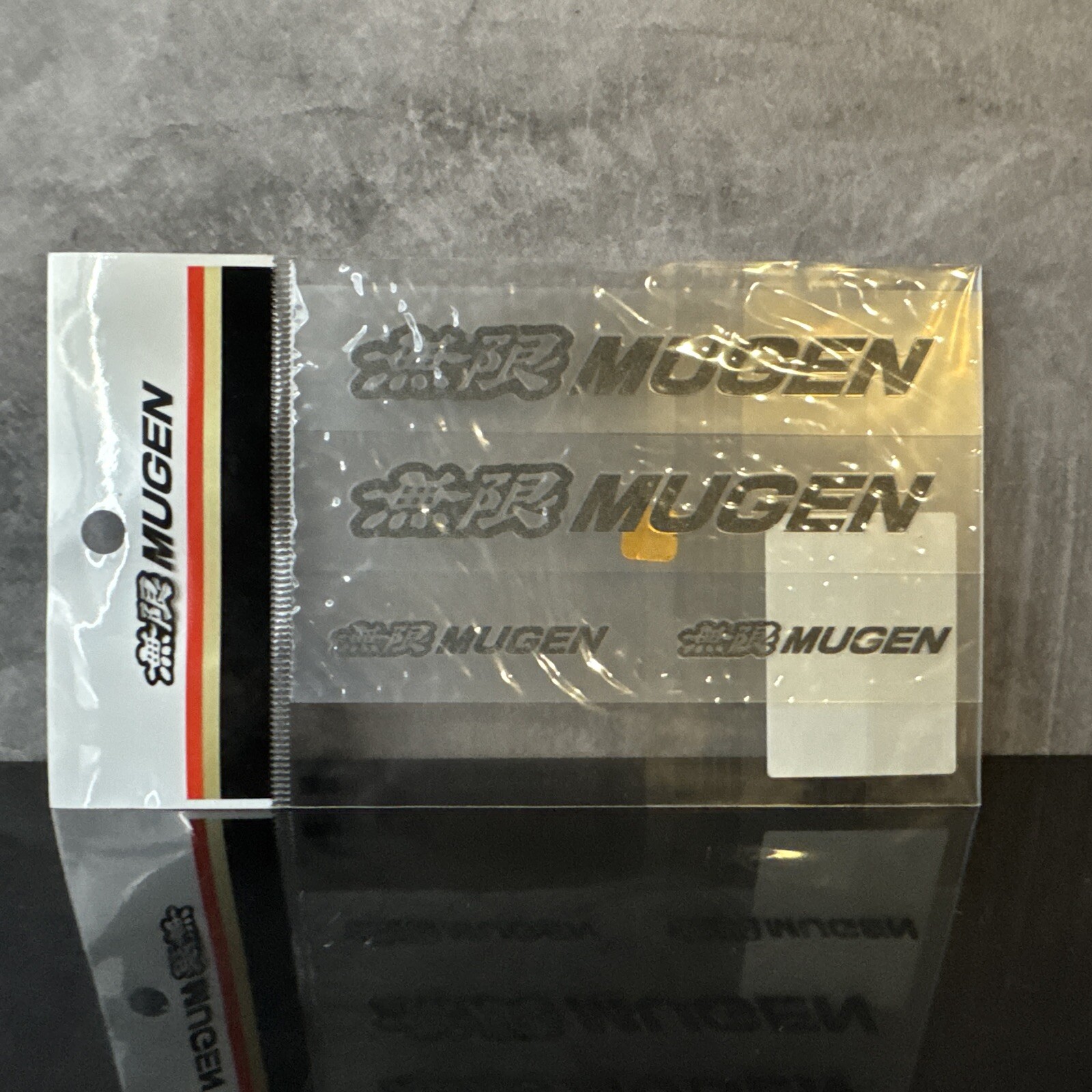 Genuine Mugen Sticker Decal Grey 4" & 1.75" (4 PC) Made in Japan - YZ5 ...