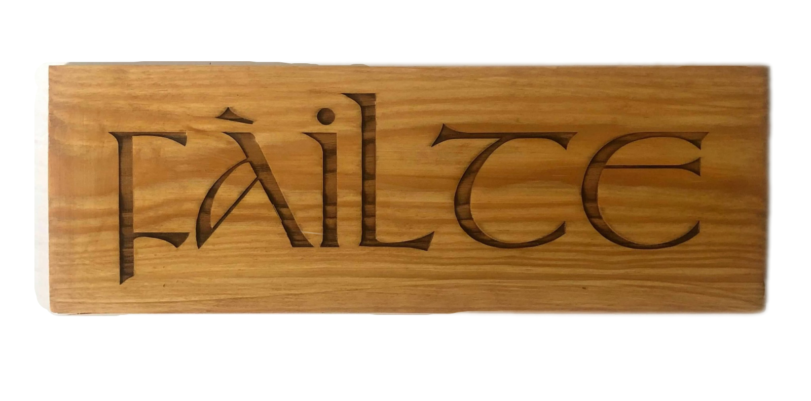 FAILTE Irish Welcome Ireland St Patricks Day Sign Plaque Decor ENGRAVED ...