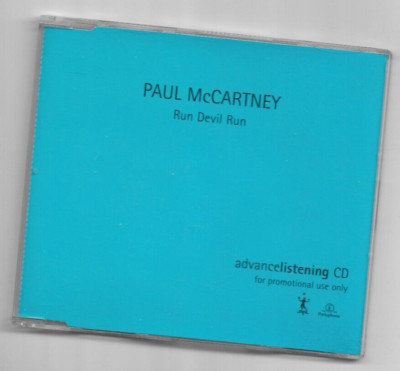 PAUL McCARTNEY : RUN DEVIL RUN CD ALBUM PROMO ft. David Gilmour | eBay