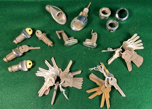 Vintage Ford GM Car Auto Door Trunk Lock Ignition Keys Parts Lot | eBay