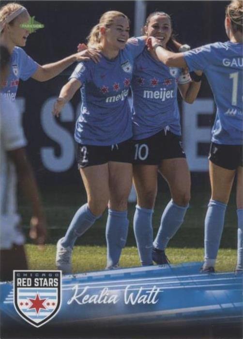 2021 Parkside NWSL - SP Photo Variation Kealia Watt #43 /100 (RC) for ...