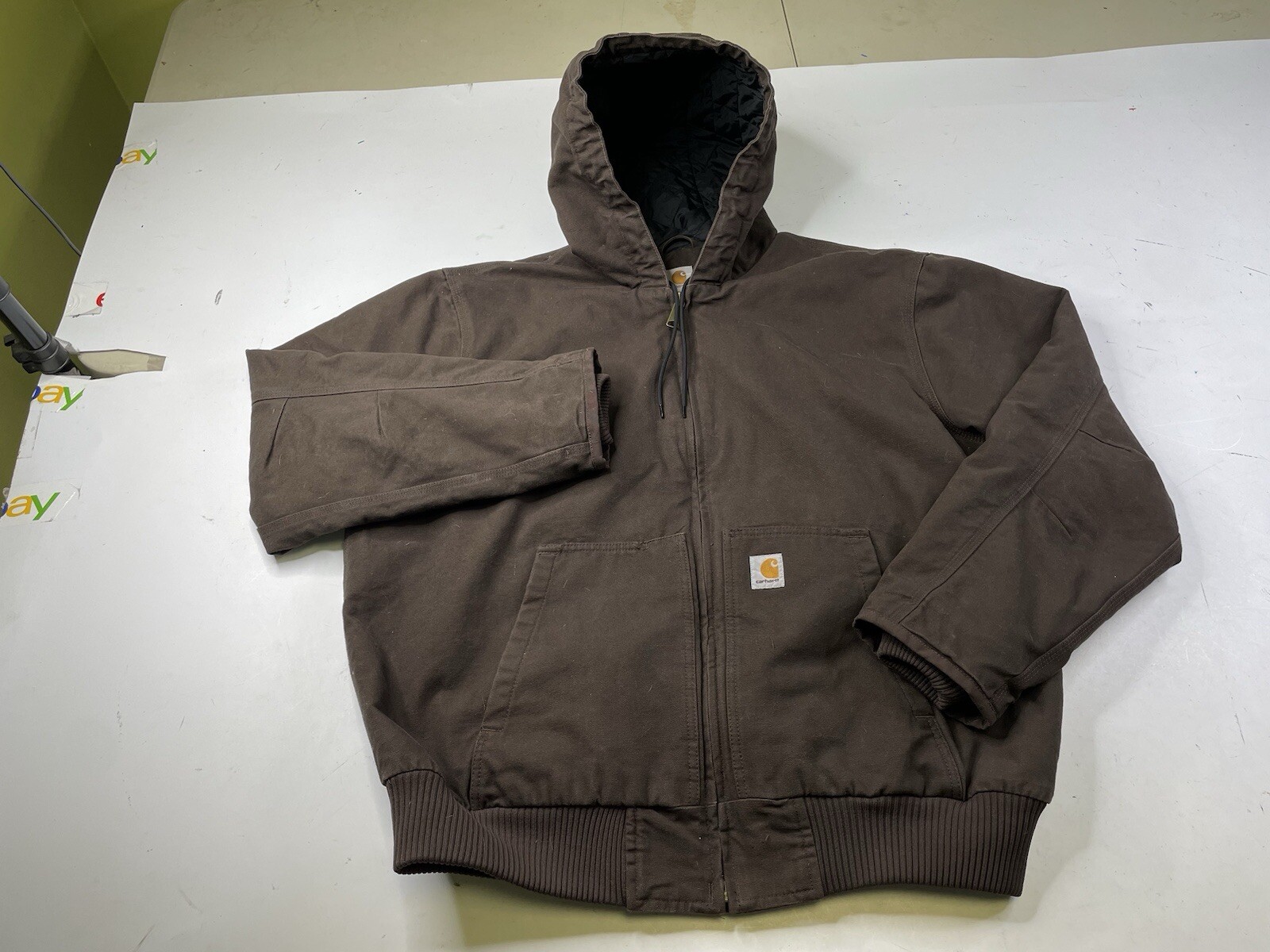 Carhartt 104050 DKB Quilted 3M Insulated Hoodie Jacke… - Gem