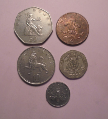 5x ENGLAND COINS. | eBay Australia