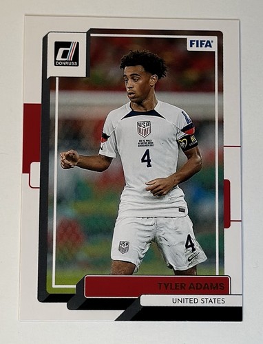 TYLER ADAMS USA 2022-23 card # 173 Donruss FIFA base card United States ...