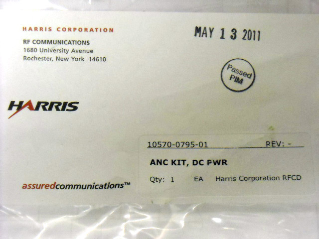 HARRIS 10570-0795-01 MODIFICATION KIT,ELECTRIC POWER AND DISTRIBUTION ...