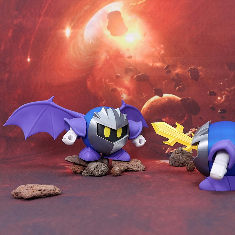 3D Printed Kirby Figure Toys Meta Knight Battle Galacta Knight Morpho ...