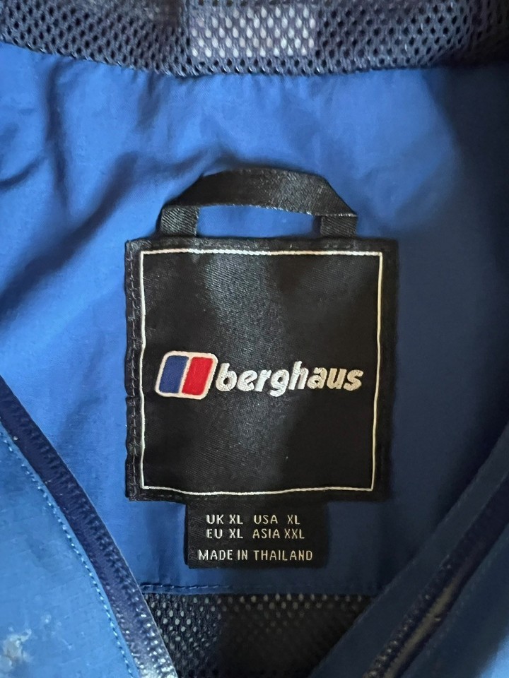 Berghaus Zip Kagool Used XL Blue | eBay UK