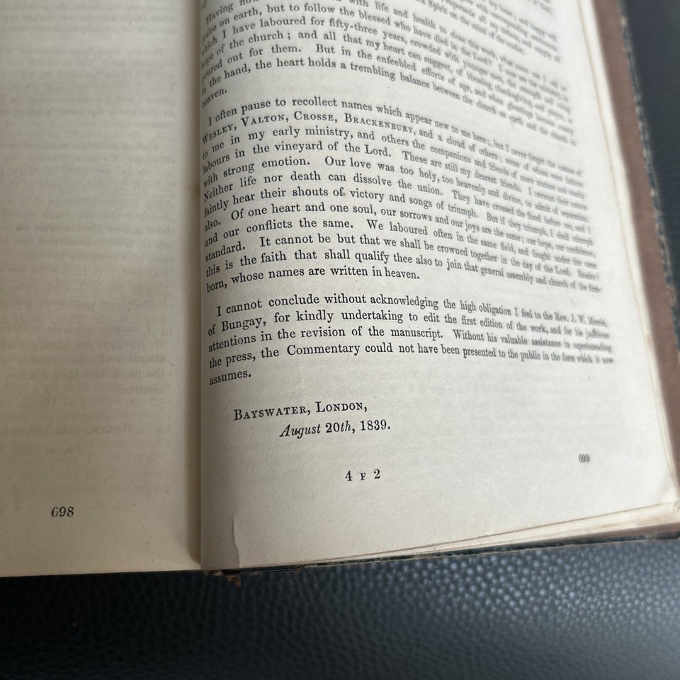 The Rev. Joseph Sutcliffes Commentary old & New Testament Vol II Old ...